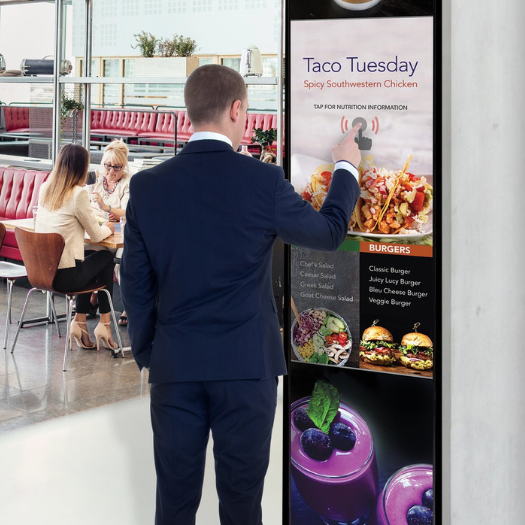 Vertical Ad Player Rental Singapore - LSRS