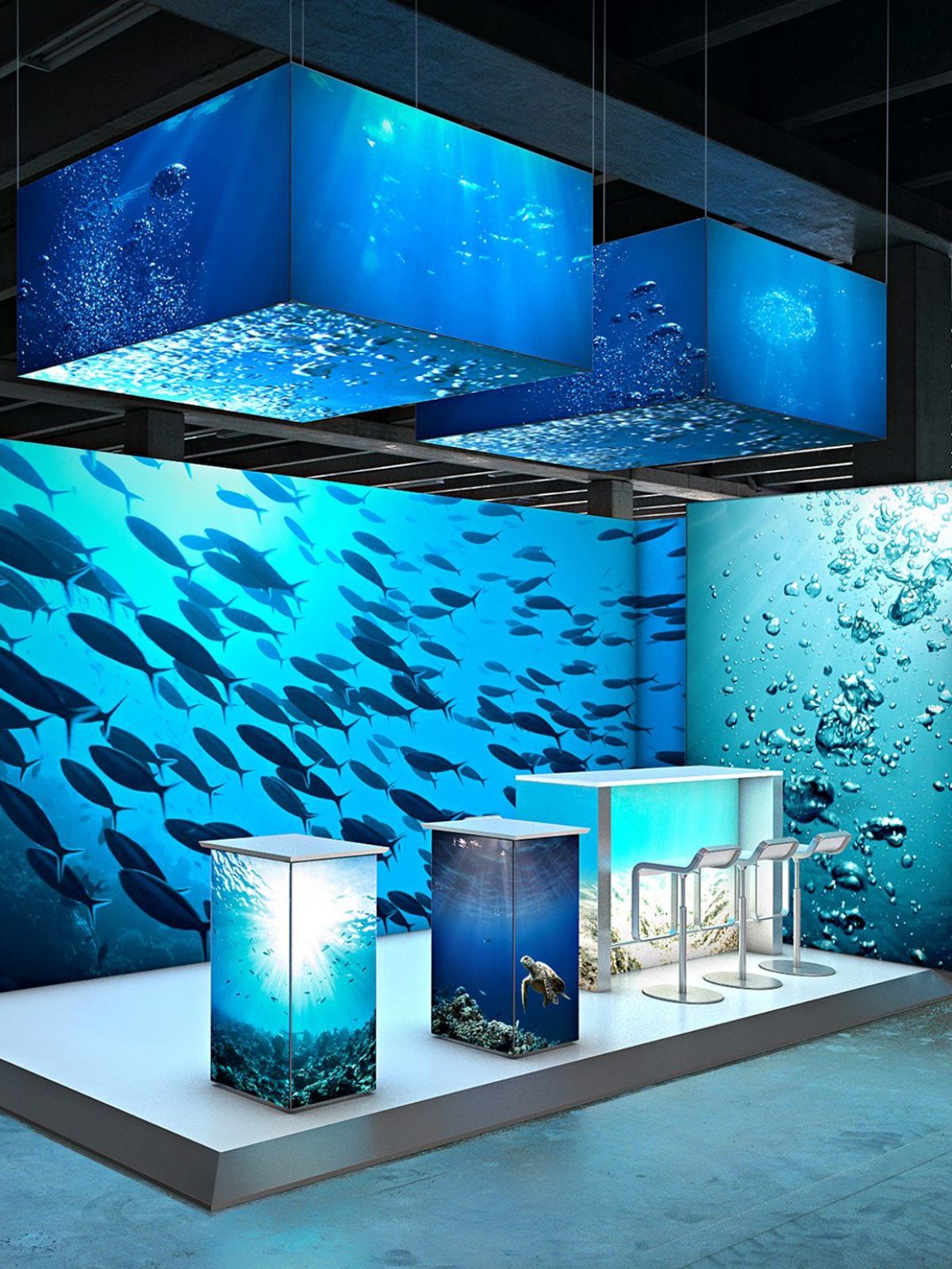 Trade Show Booth LED Screen Rental - LSRS